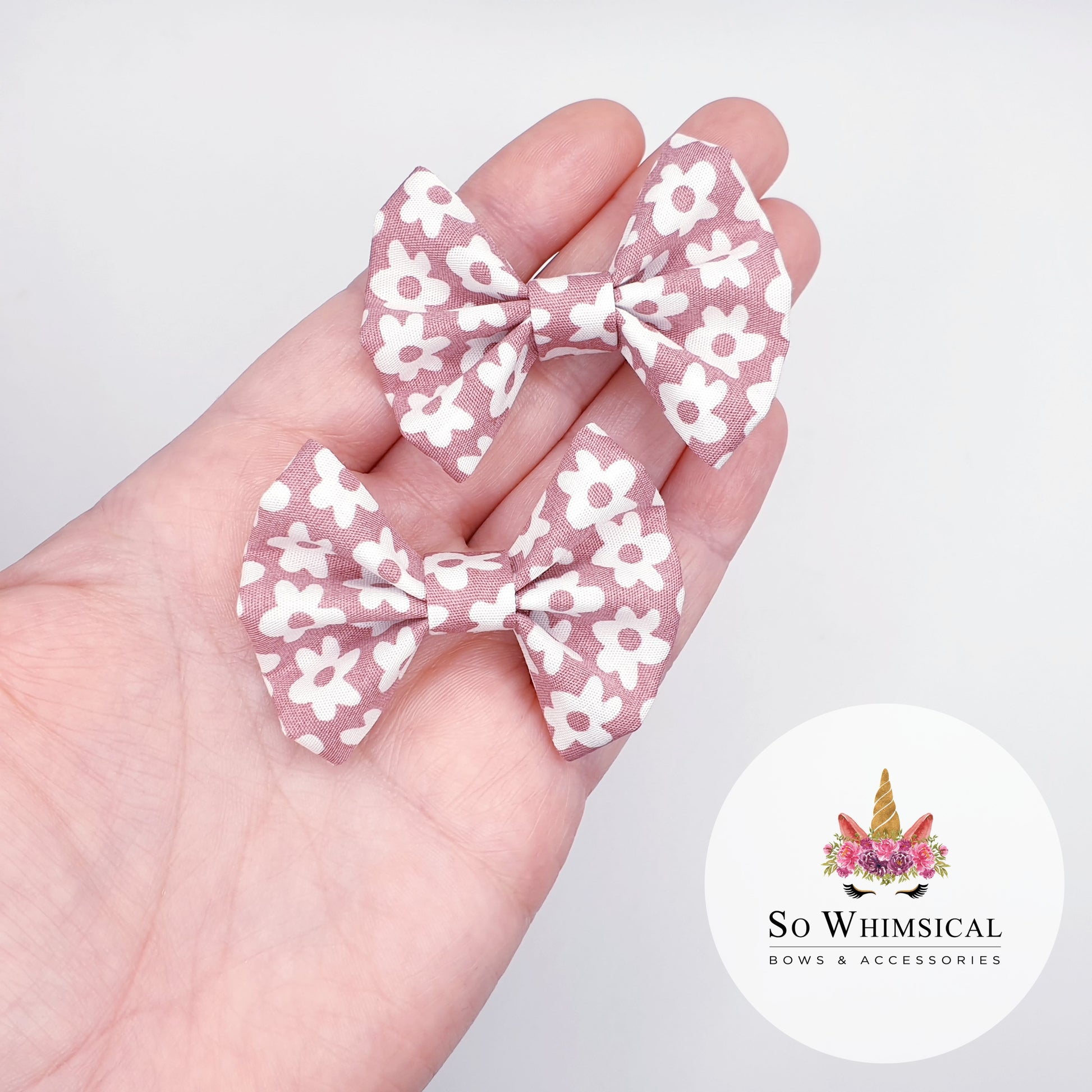 Pascale Butterfly Bows (Size Options) – So Whimsical - Bows & Accessories