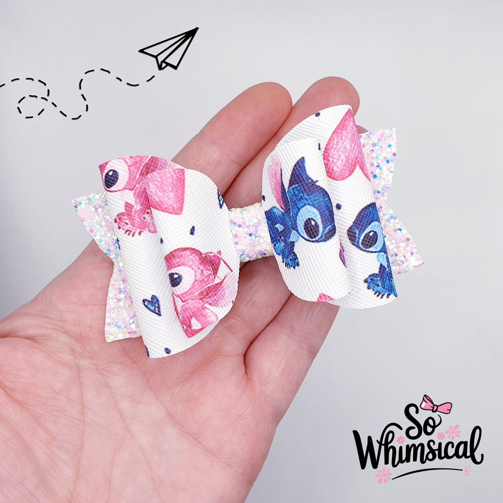 Stitch Large Bow – So Whimsical
